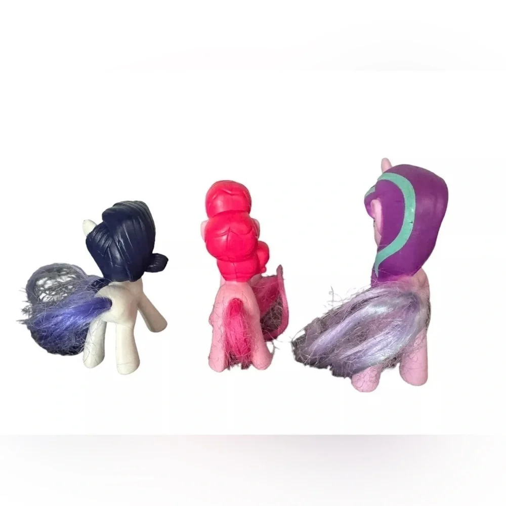 Hasbro | Toys | My Little Pony 3 Mcdonalds Toys Rarity Pinkie Pie ...